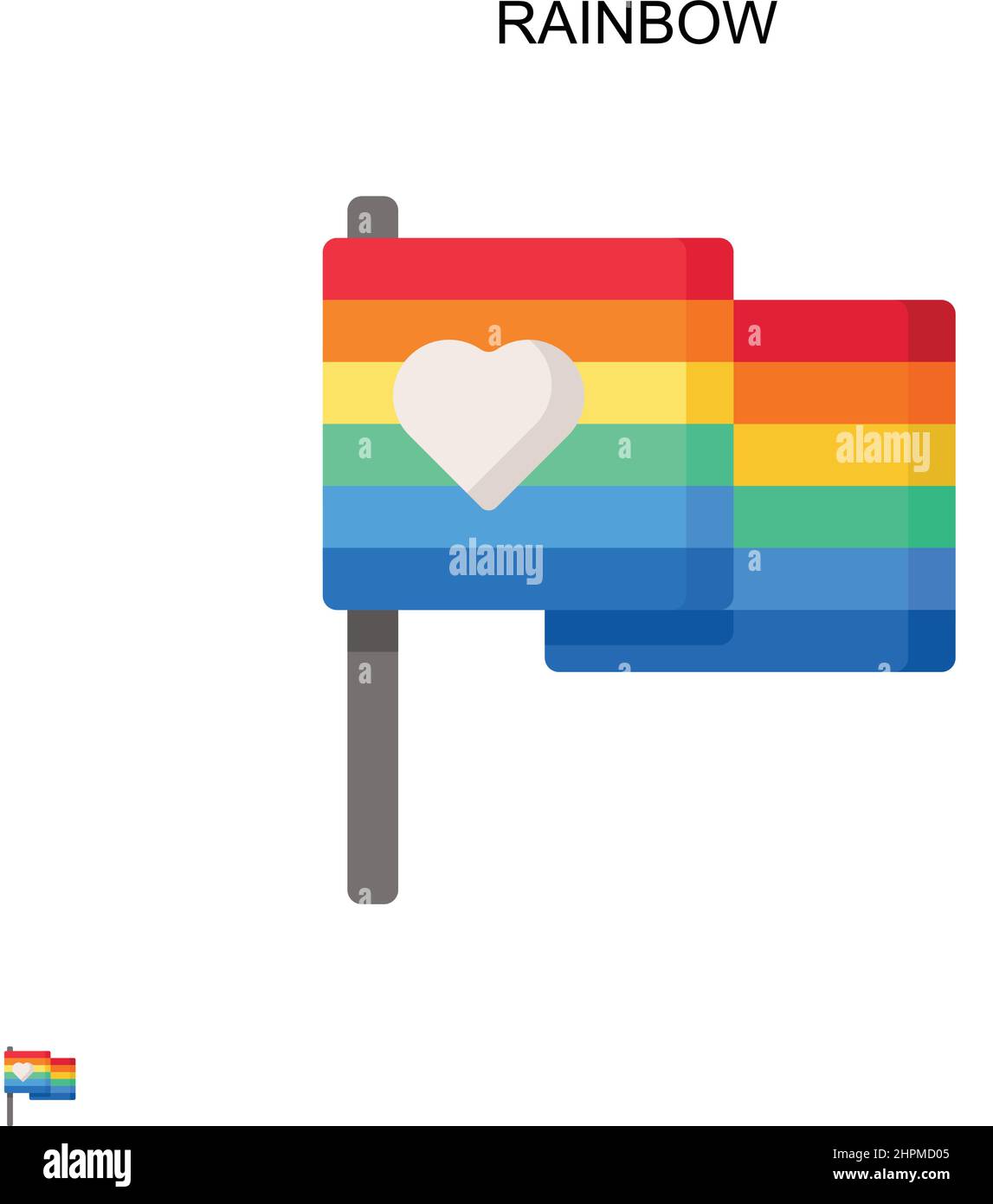 Rainbow web Stock Vector Images - Alamy