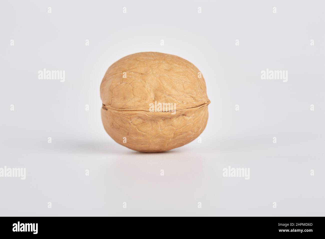 One walnut isolated on white hi-res stock photography and images - Alamy