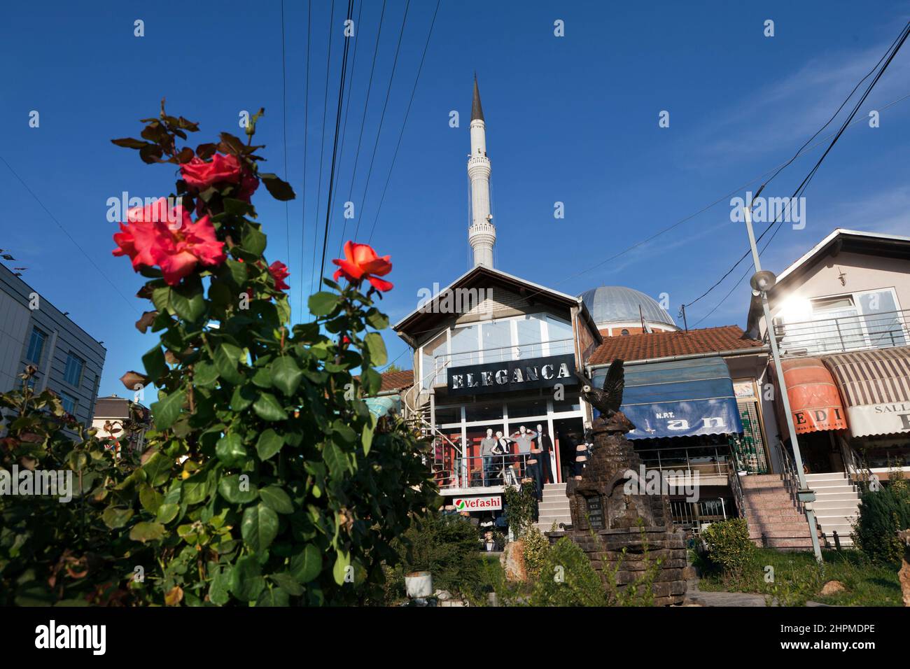 In the mountains of Kosovo near the mountain community of Budakova near ...