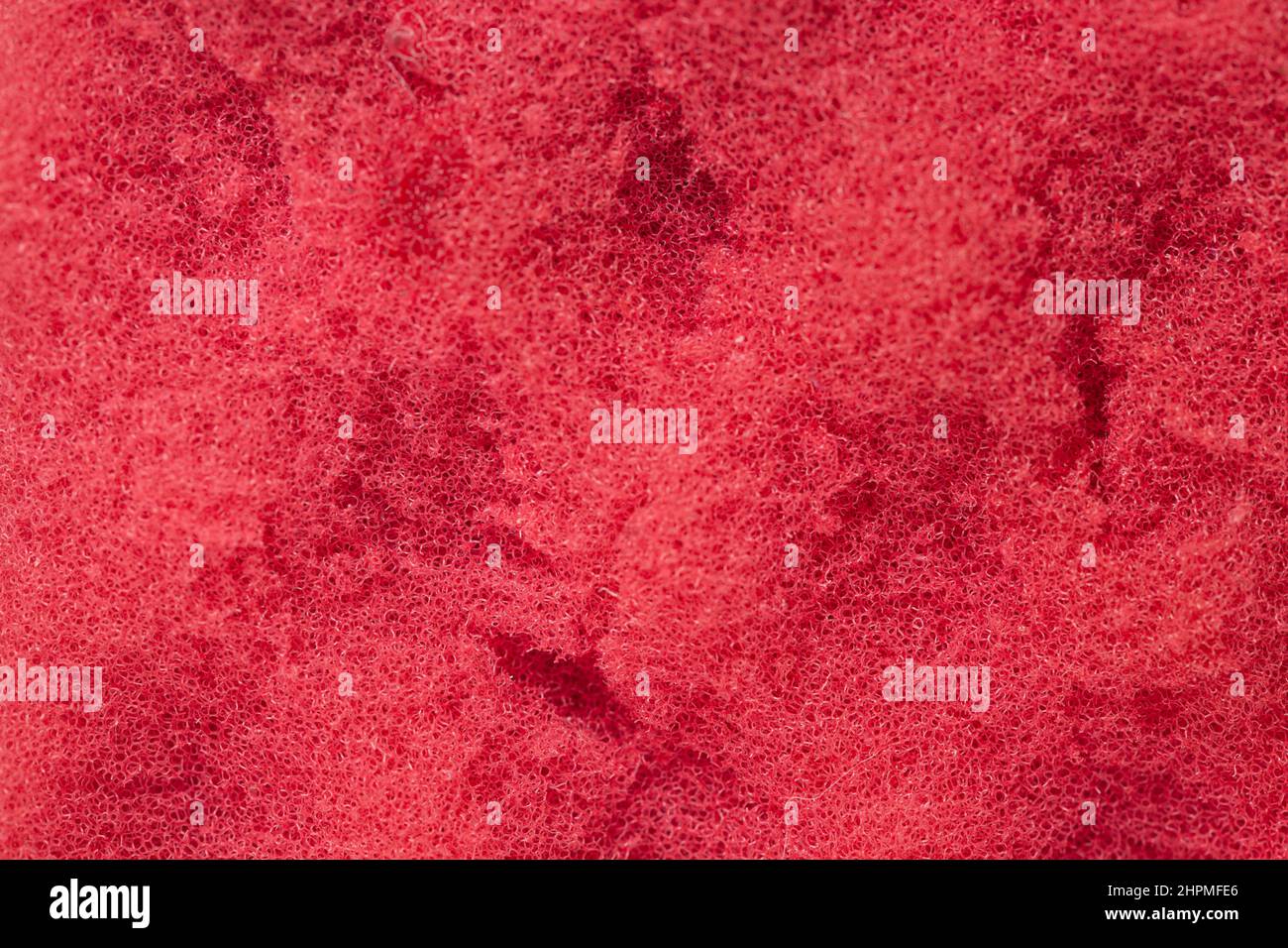 Old red sponge textured background. Foam rubber background Stock Photo ...