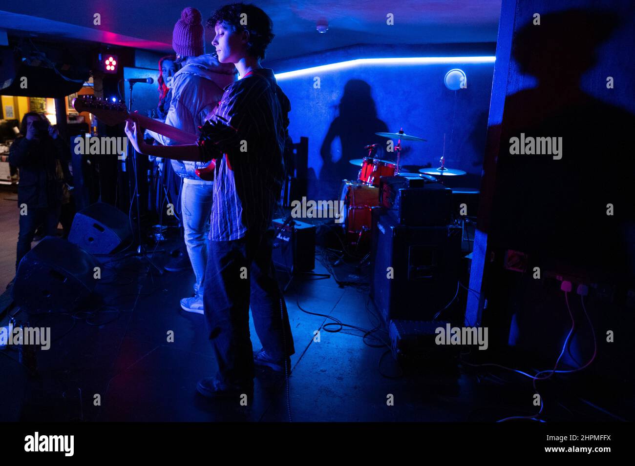 The moon club,cardiff hi-res stock photography and images - Alamy