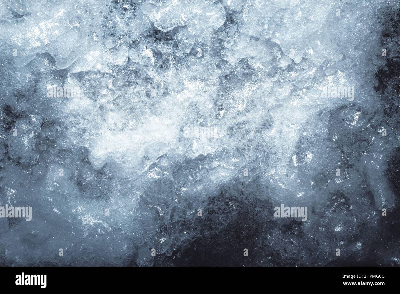 Frozen ice ground surface texture hi-res stock photography and images ...