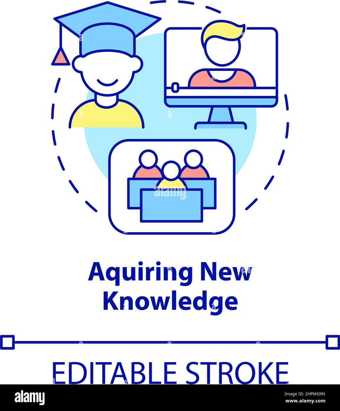 Acquiring of knowledge Cut Out Stock Images & Pictures - Alamy