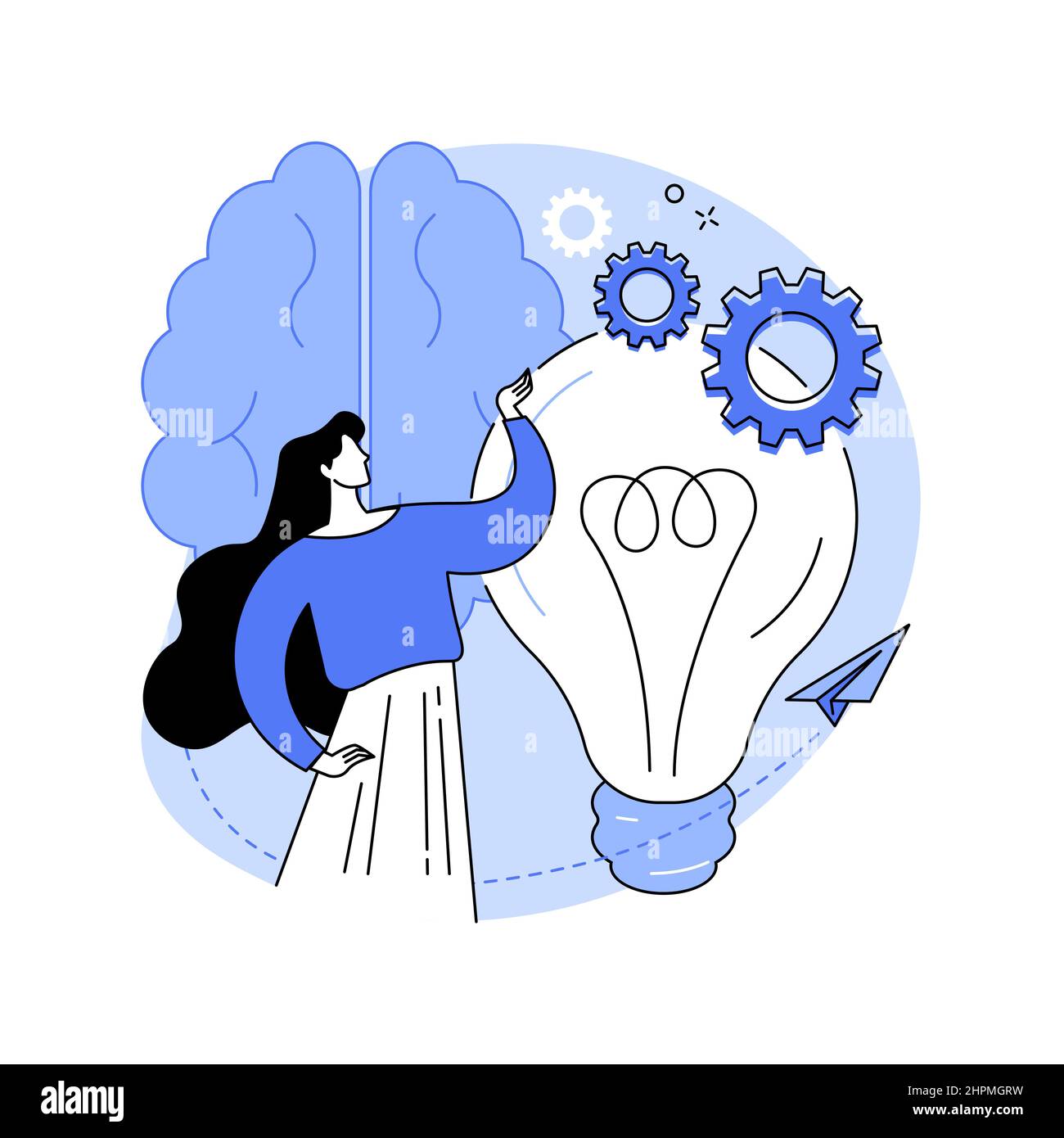 Inspiration abstract concept vector illustration Stock Vector Image ...