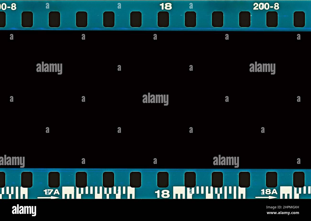 Film scan. Digital number and bezel on film photographs scanned. 35mm ...