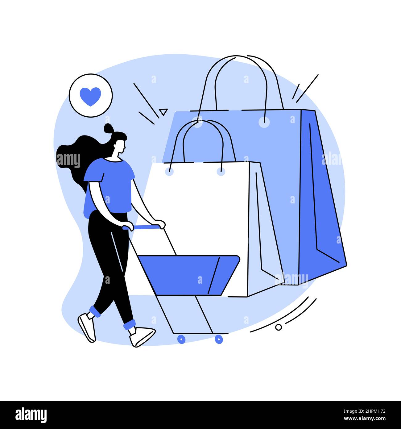 Purchasing habits abstract concept vector illustration Stock Vector ...