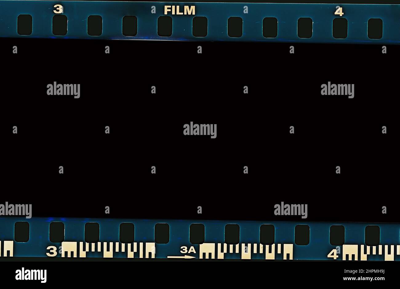 Film scan. Digital number and bezel on film photographs scanned. 35mm ...