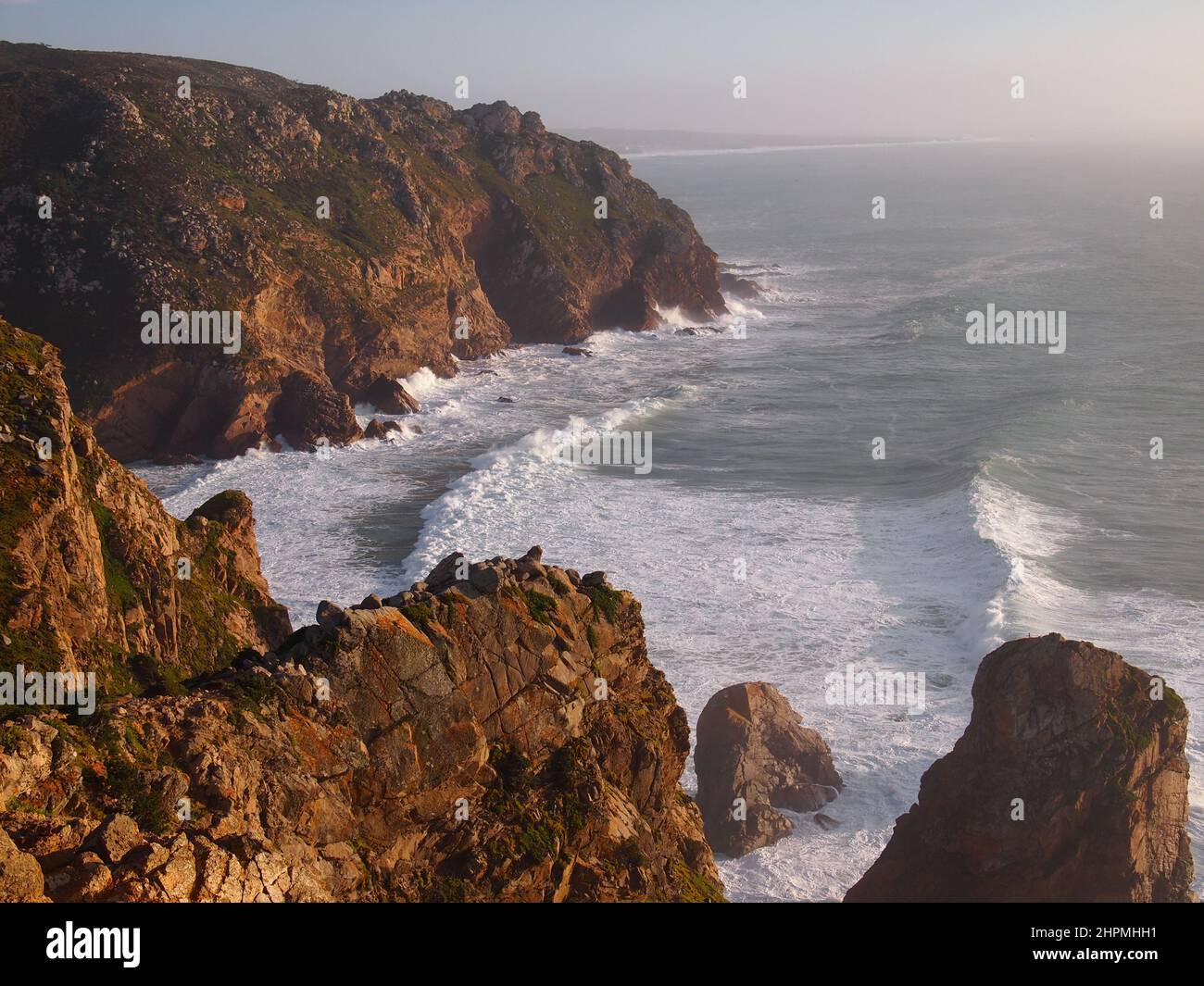 Roca Cape - Cabo da Roca (Colares, Sintra, Portugal Stock Photo - Alamy