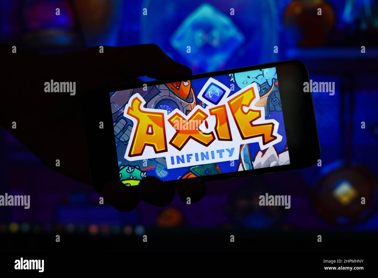 Axie Infinity editorial. Illustrative photo for news about Axie ...