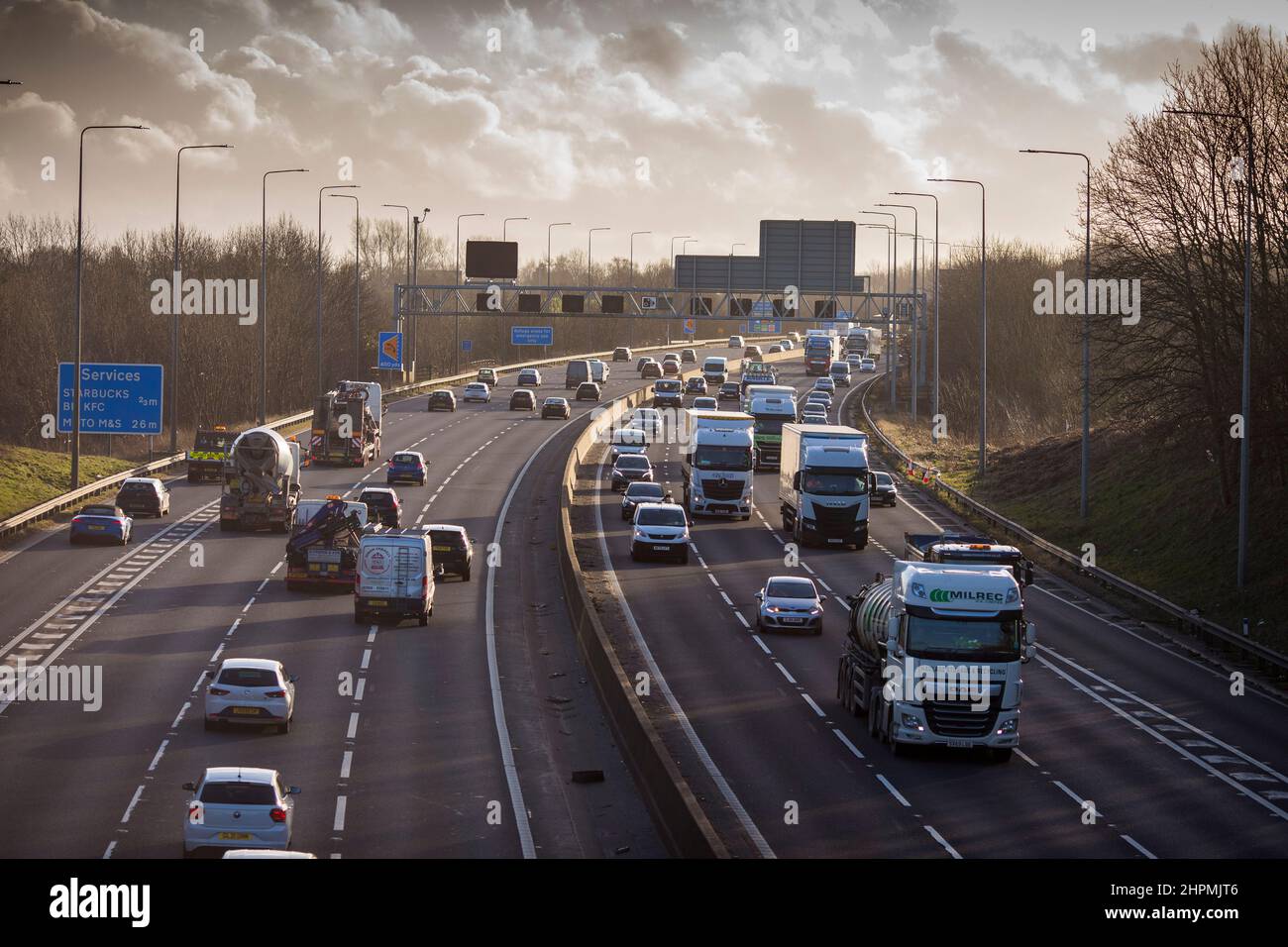 Motorway leeds hull hi-res stock photography and images - Alamy