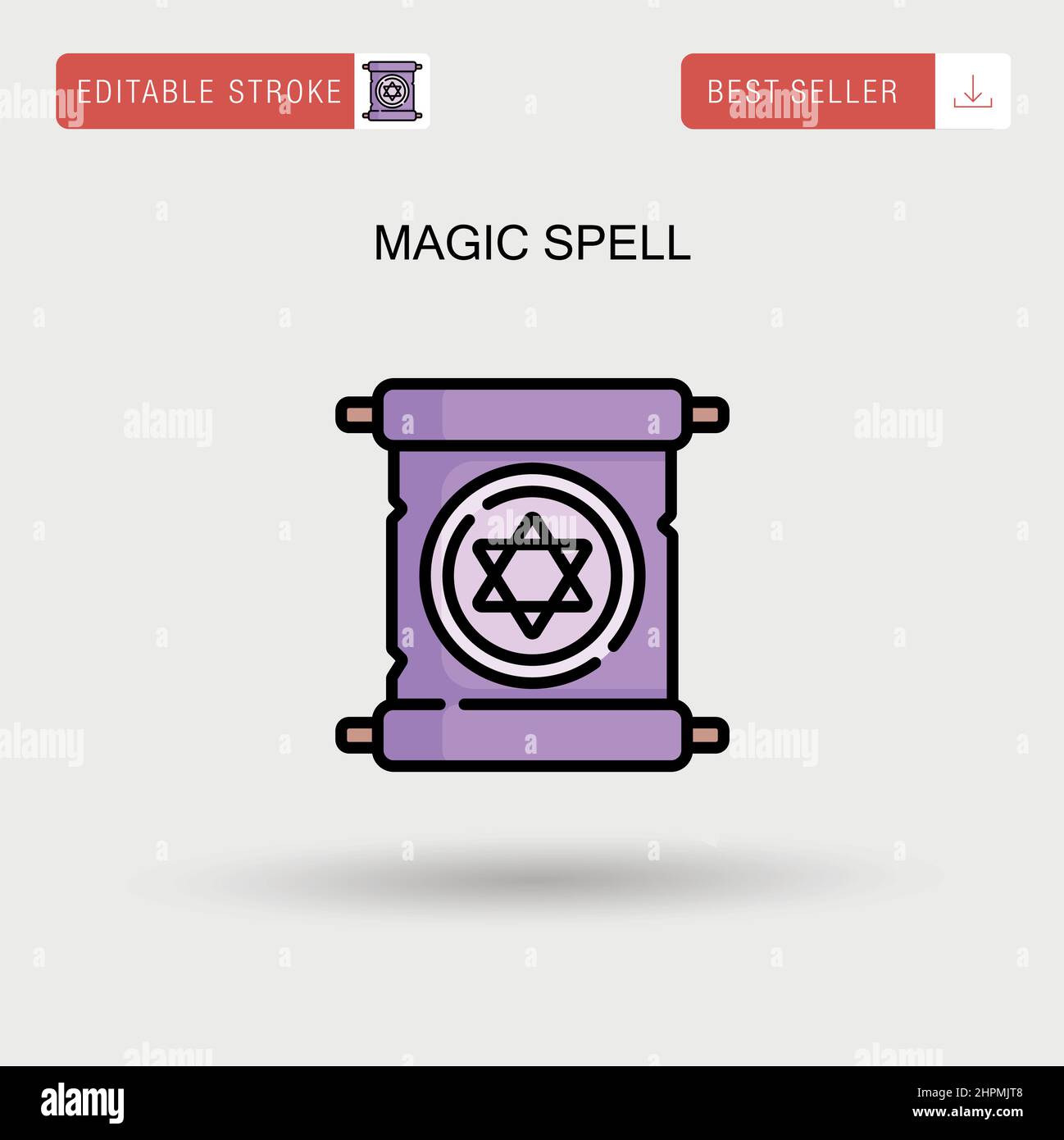 Ancient magician illustration vector hi-res stock photography and ...