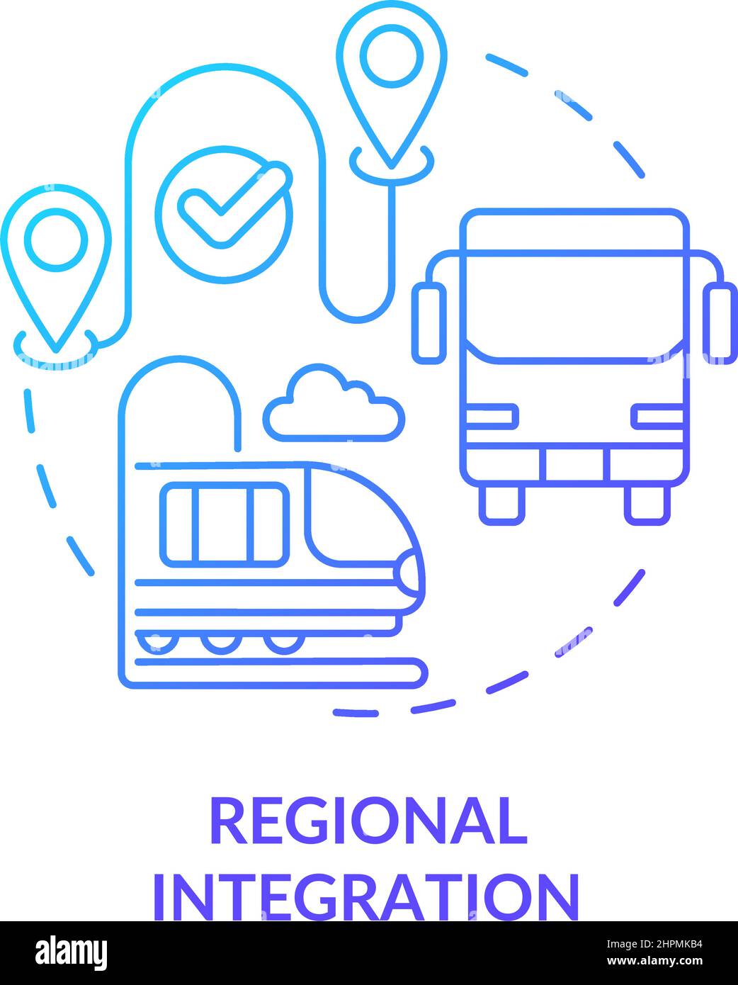 Regional integration blue gradient concept icon Stock Vector Image ... Regional integration blue gradient concept icon Stock Vector Image ...