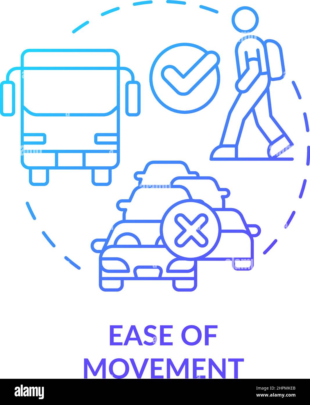 Ease of movement Stock Vector Images - Alamy