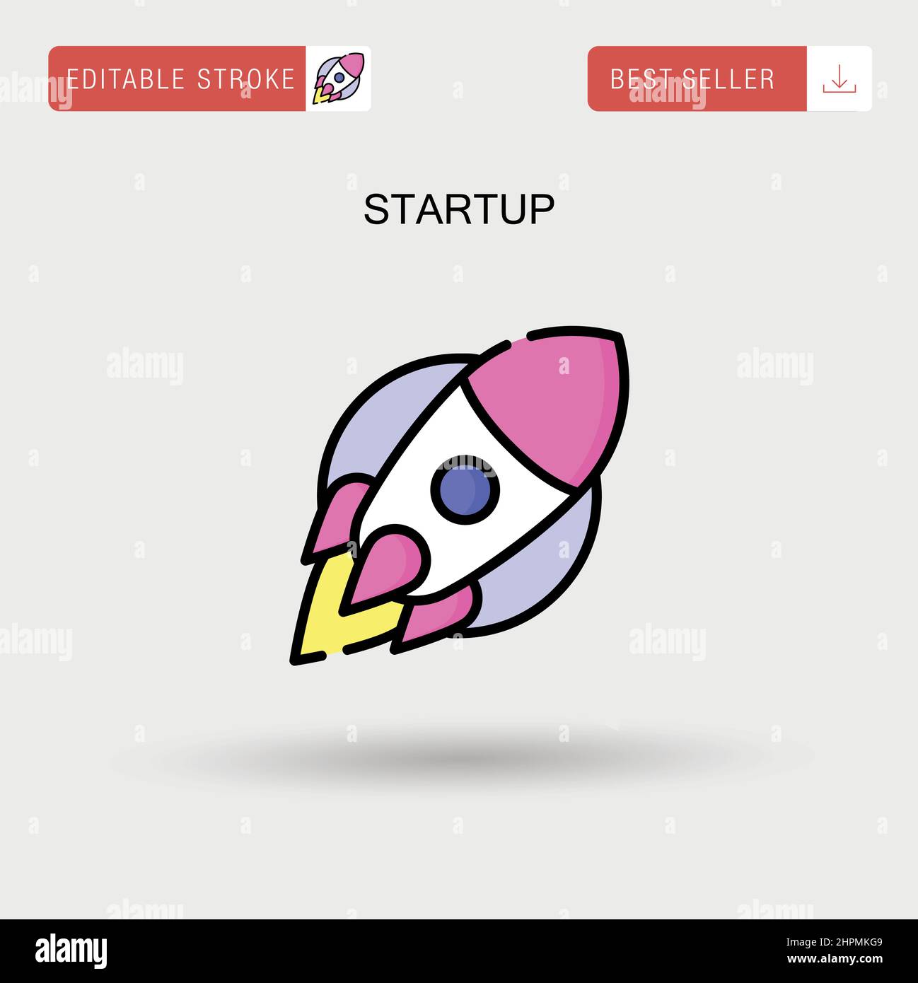 Business startup icon hi-res stock photography and images - Alamy