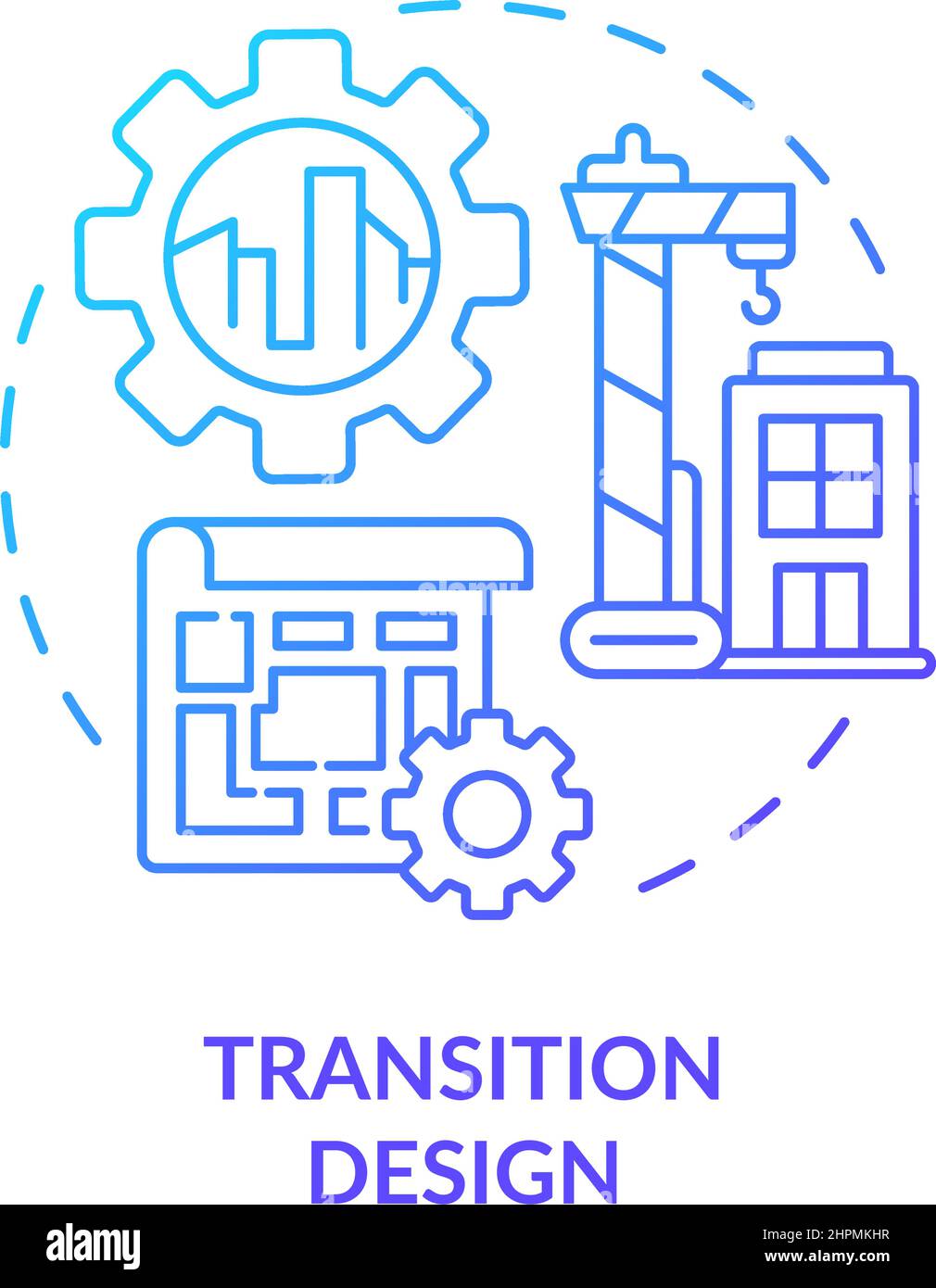 Transition design green gradient concept icon Stock Vector Image & Art ...