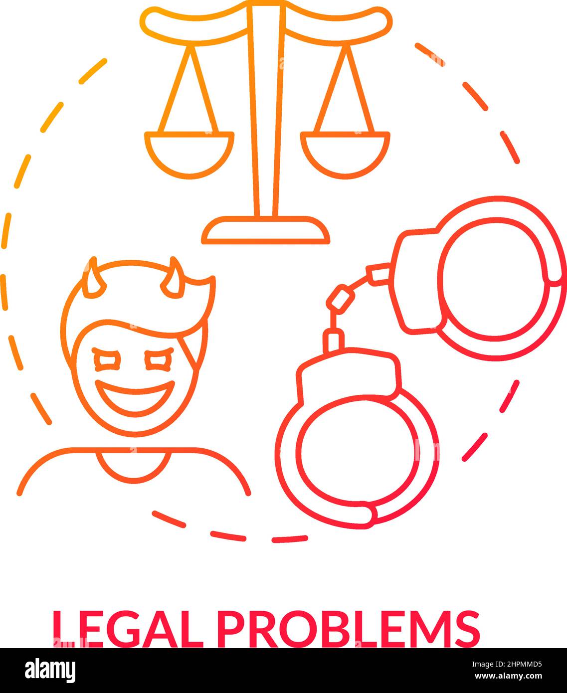 Law disorder Stock Vector Images - Alamy