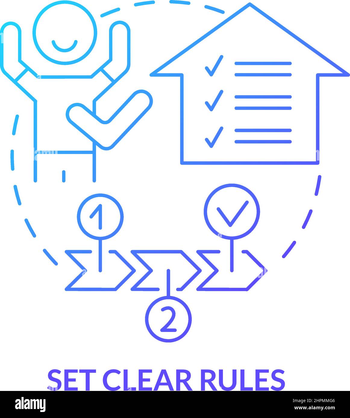 Rules of behaviour Stock Vector Images - Alamy