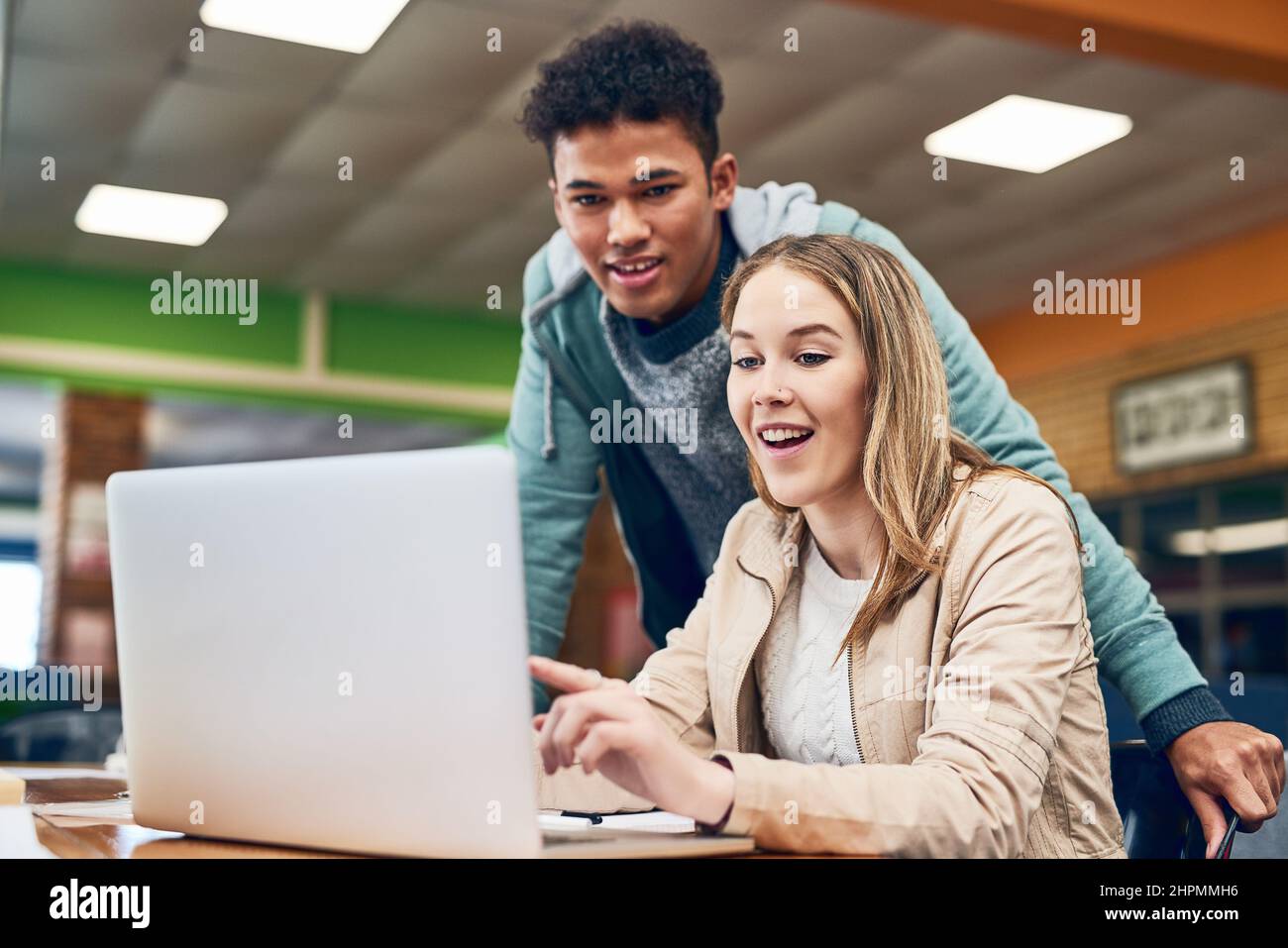 Man behind student desk hi-res stock photography and images - Alamy