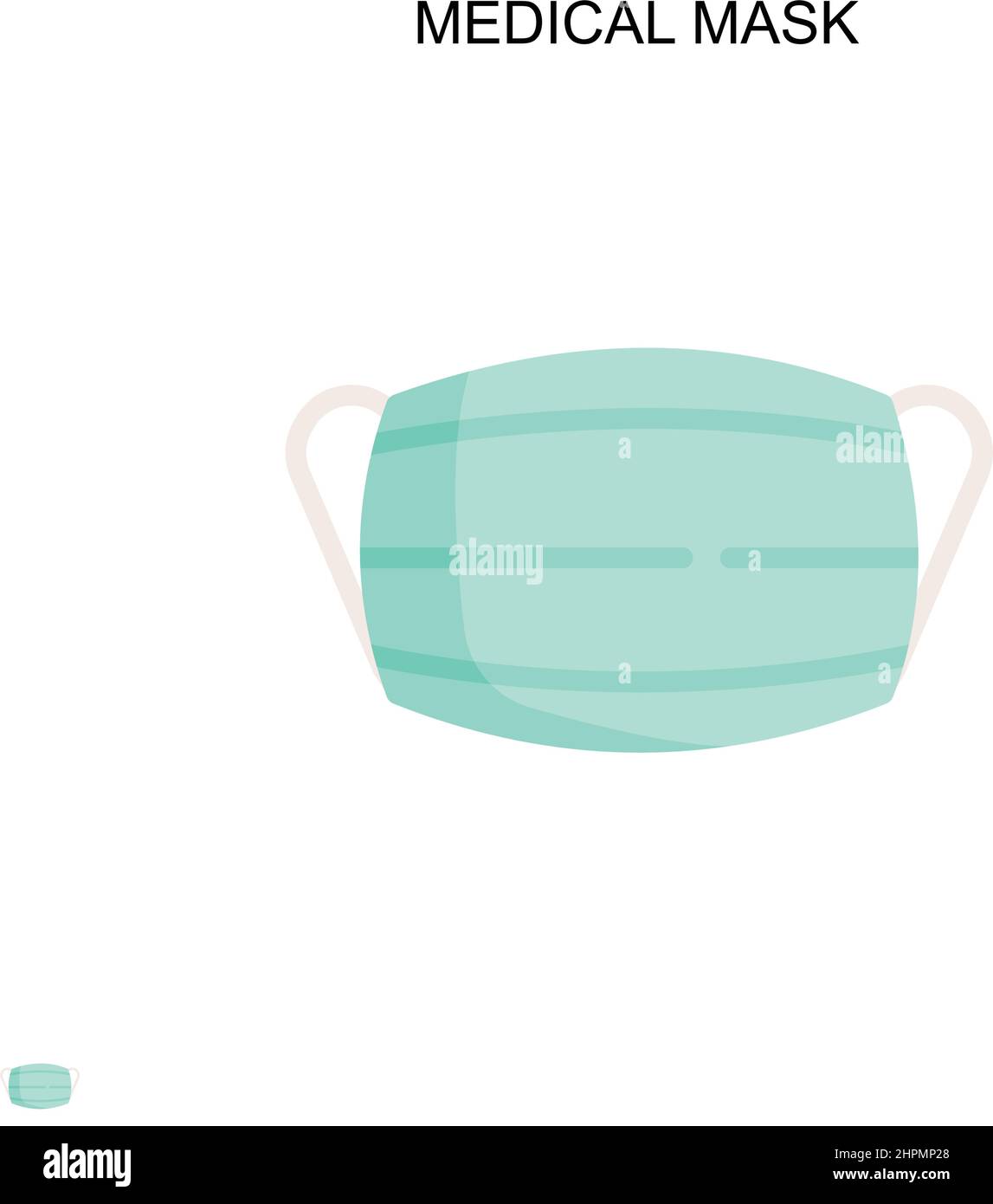 Medical respirator mask Stock Vector Images - Alamy