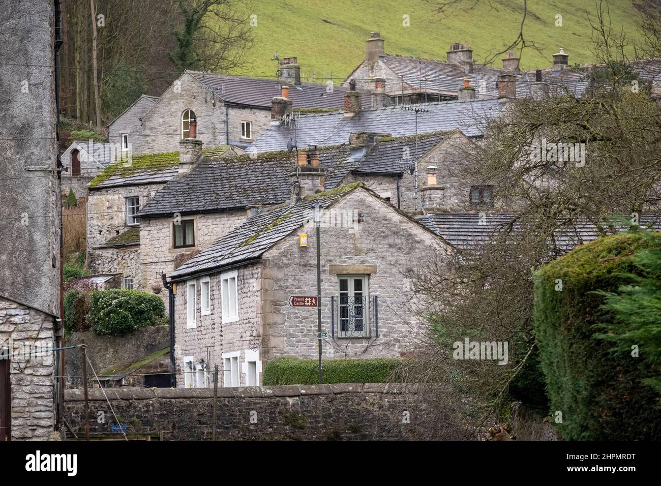 Castleton, Derbyshire Peak District, UK Stock Photo - Alamy