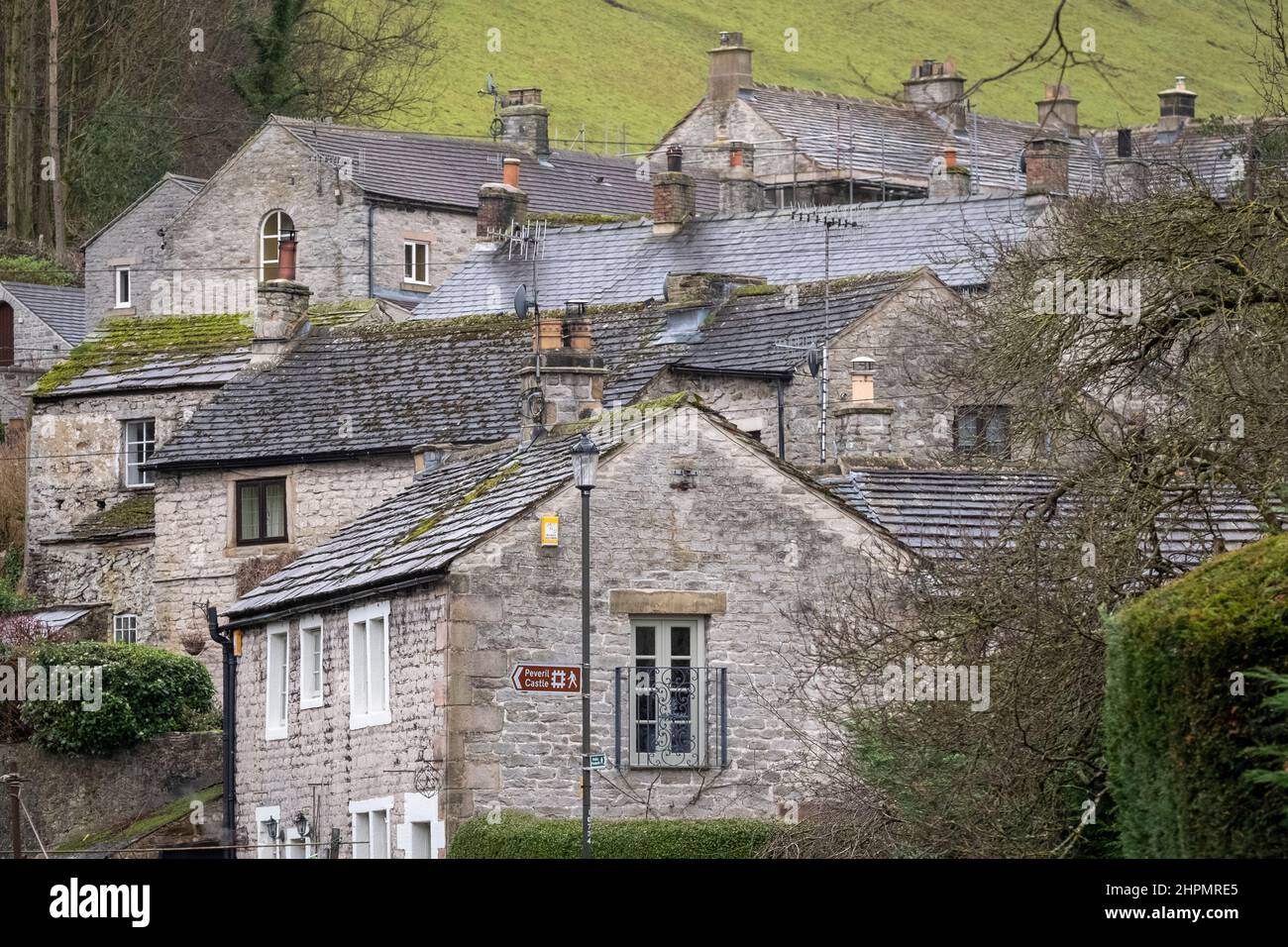 Castleton, Derbyshire Peak District, UK Stock Photo - Alamy