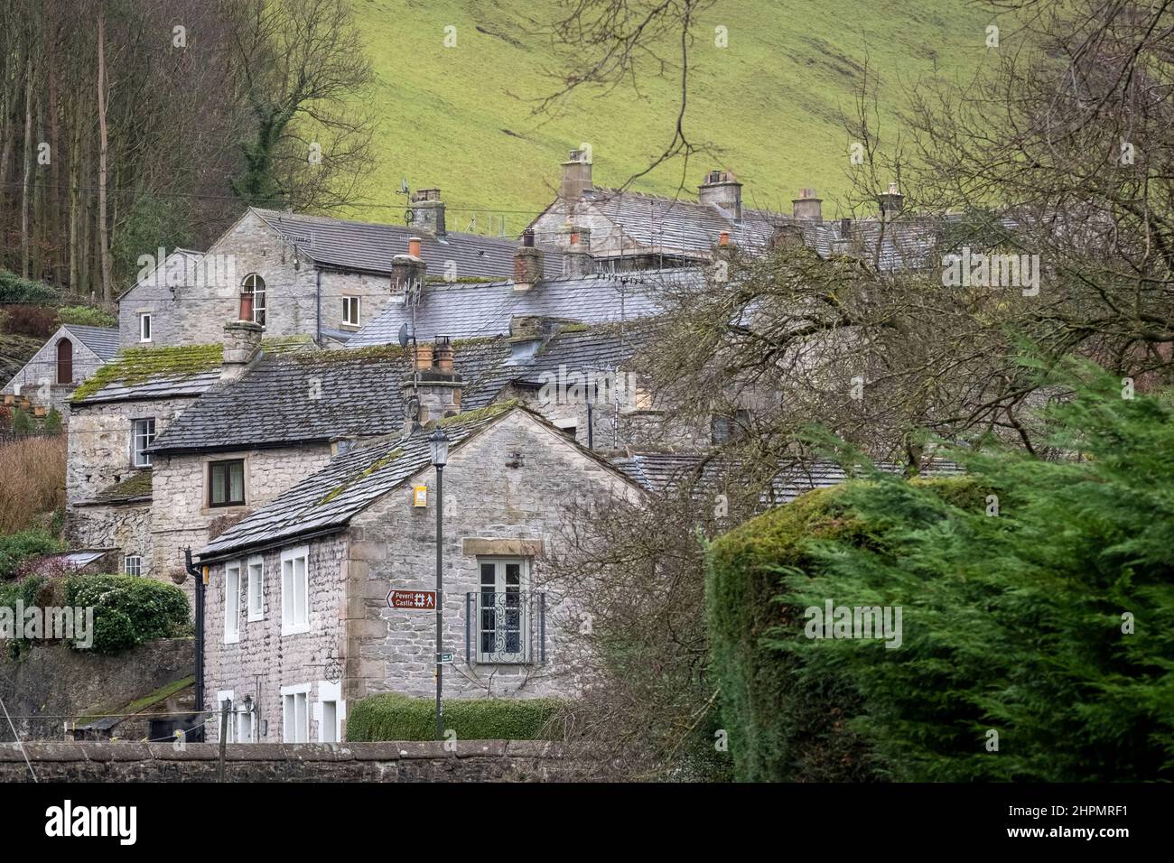 Castleton, Derbyshire Peak District, UK Stock Photo - Alamy