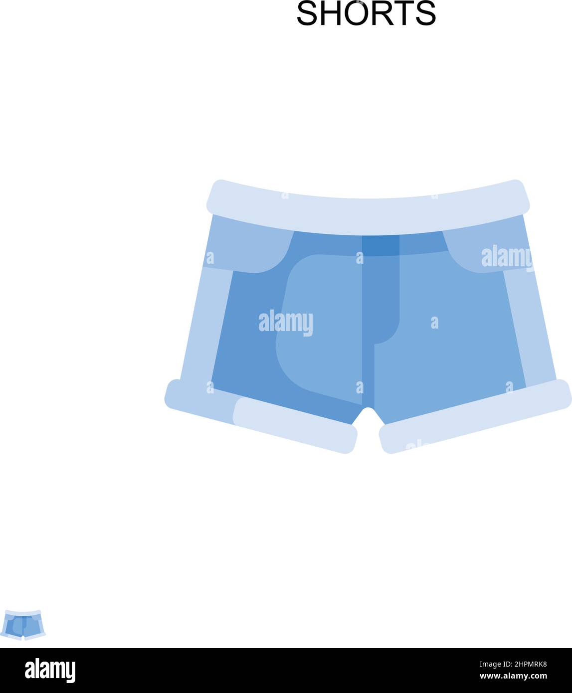 Shorts template Stock Vector Images - Alamy