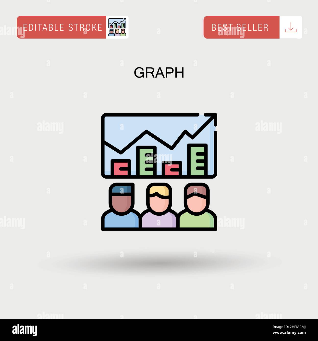 Blue circle data graph Stock Vector Images - Alamy