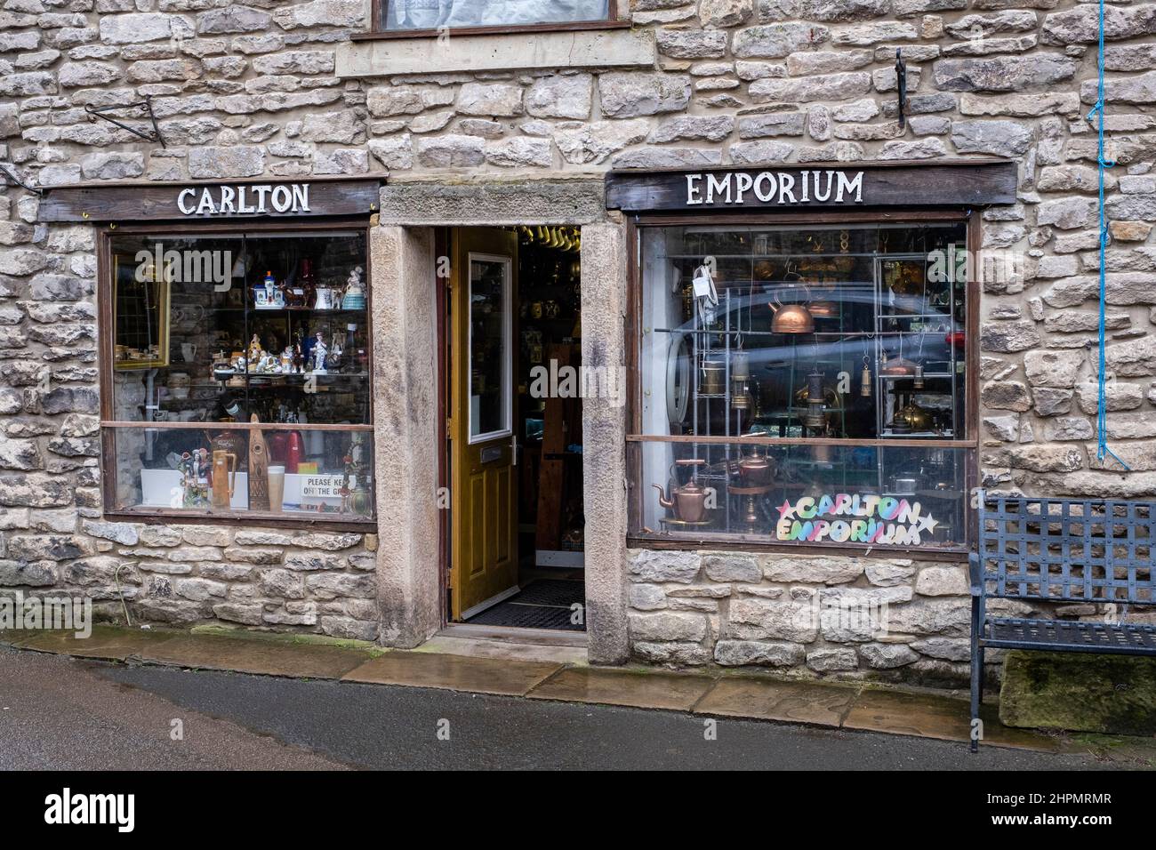The Carlton Emporium, old junk shop, Castleton, Derbyshire Peak ...
