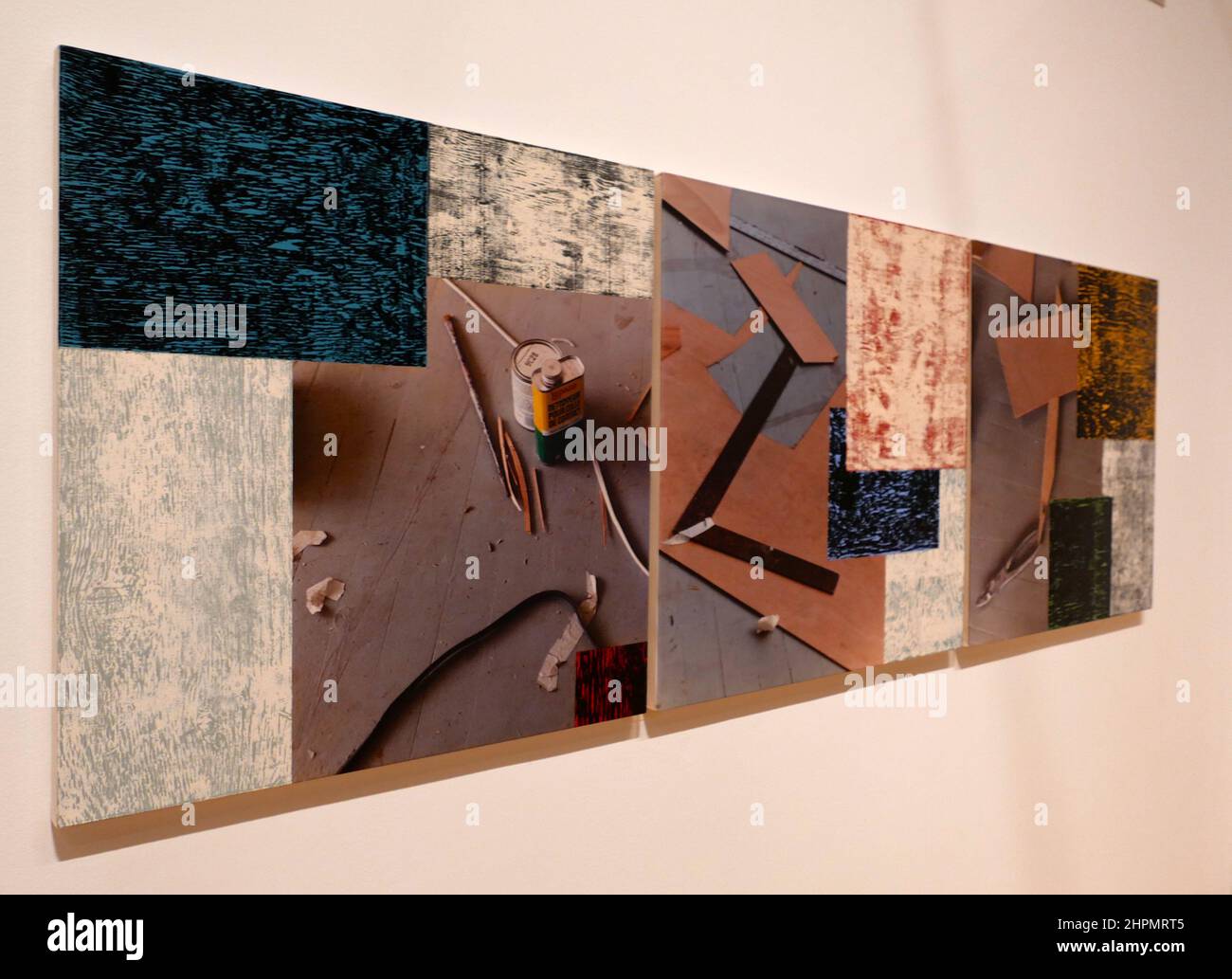 The exhibition includes paintings , sculptures , installations and ...