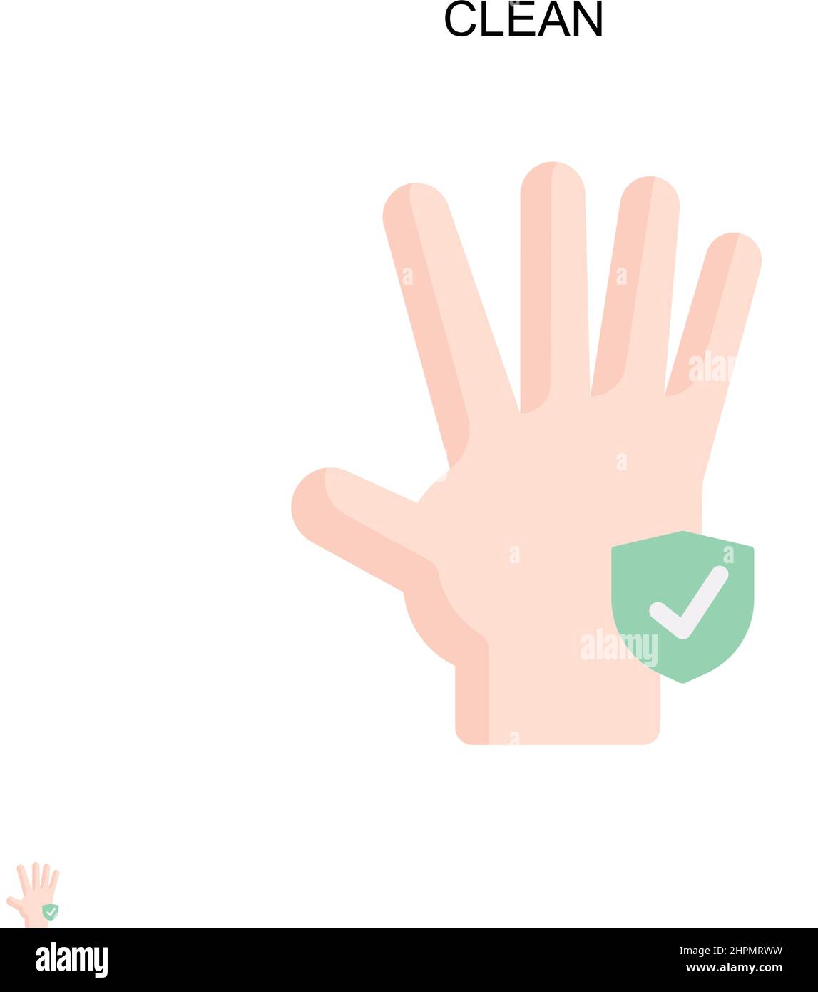 Clean Simple vector icon. Illustration symbol design template for web ...