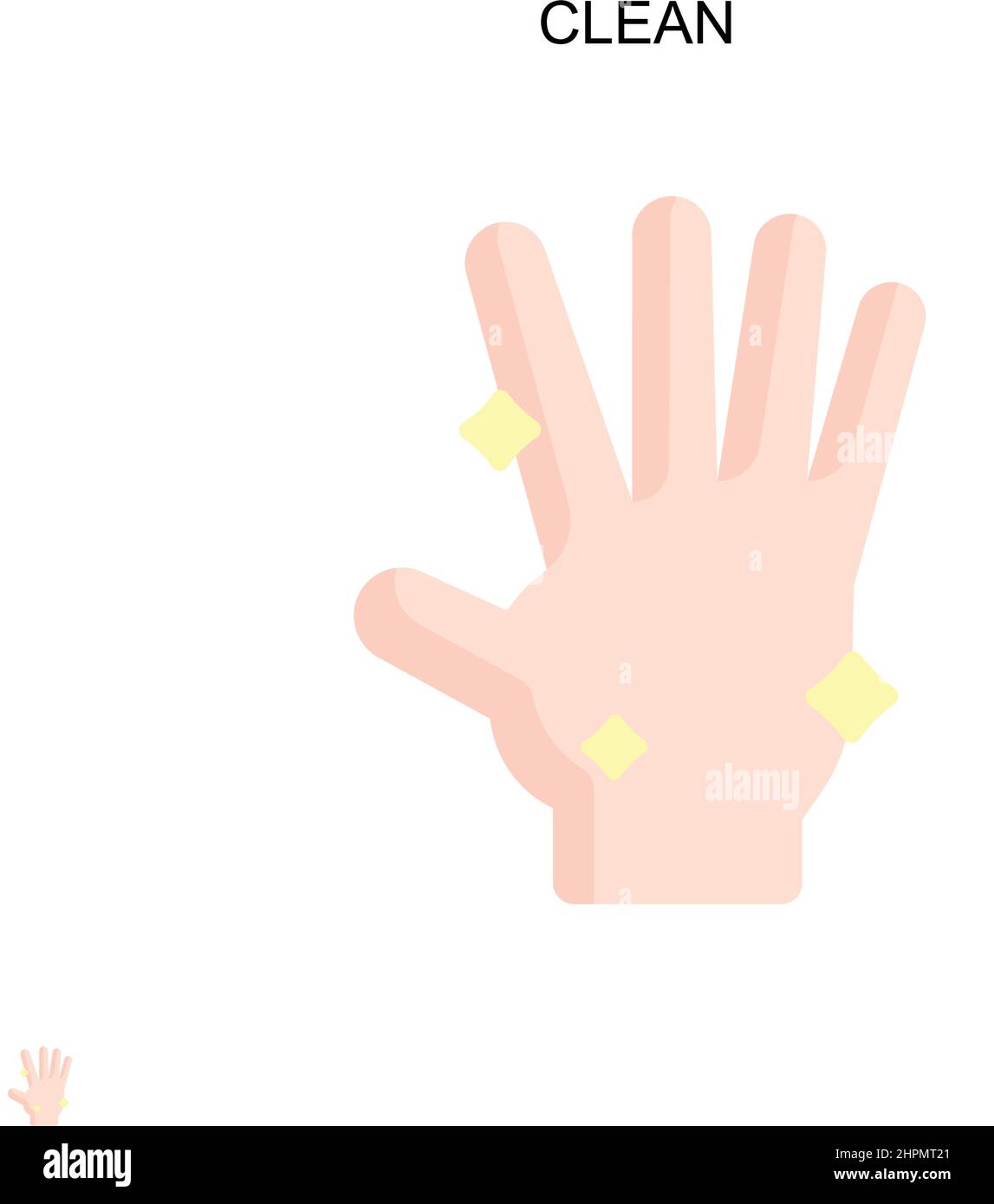 Clean Simple vector icon. Illustration symbol design template for web ...
