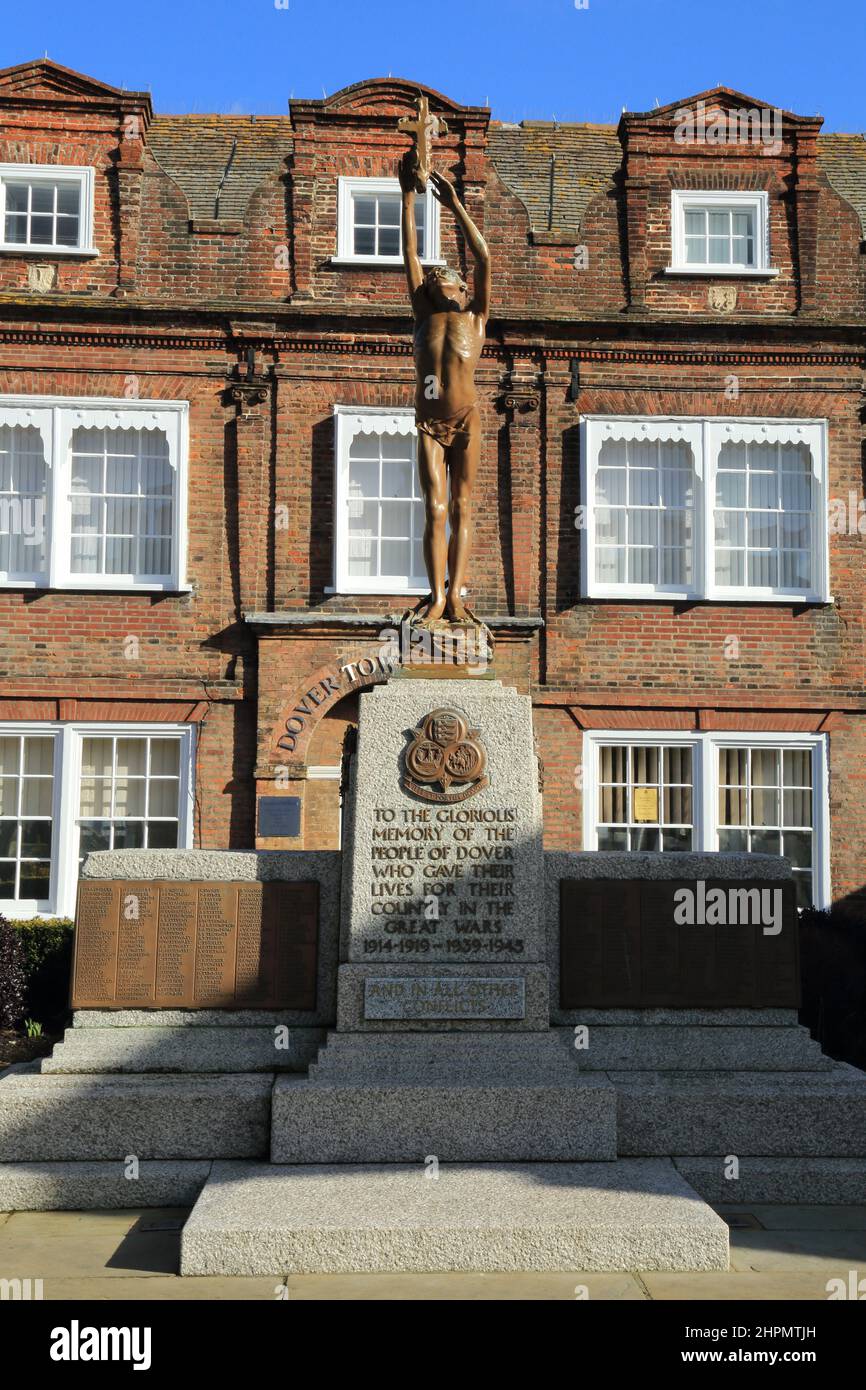 Statue dover kent england hi-res stock photography and images - Alamy