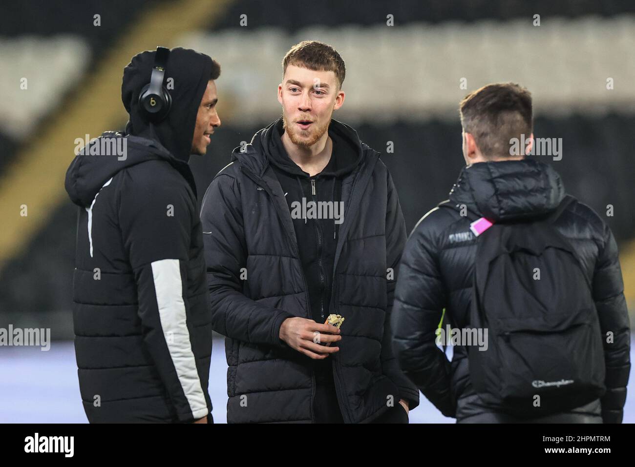 Jasper Moon #15 of Barnsley arrives at the MKM Stadium Stock Photo - Alamy