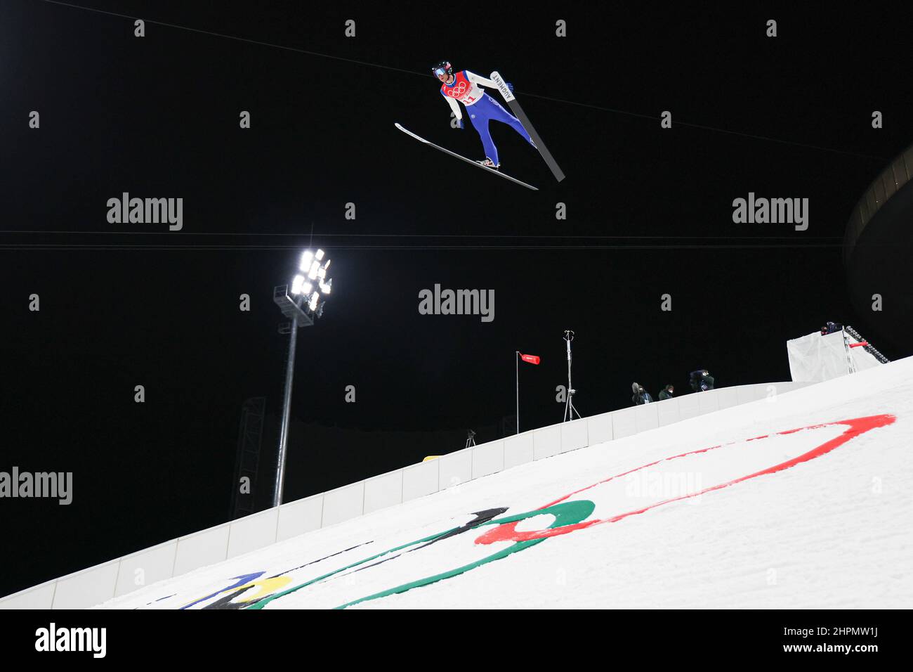 Casey Larson (USA), FEBRUARY 11, 2022 - Ski Jumping : Men's Individual Large Hill Qualification ...