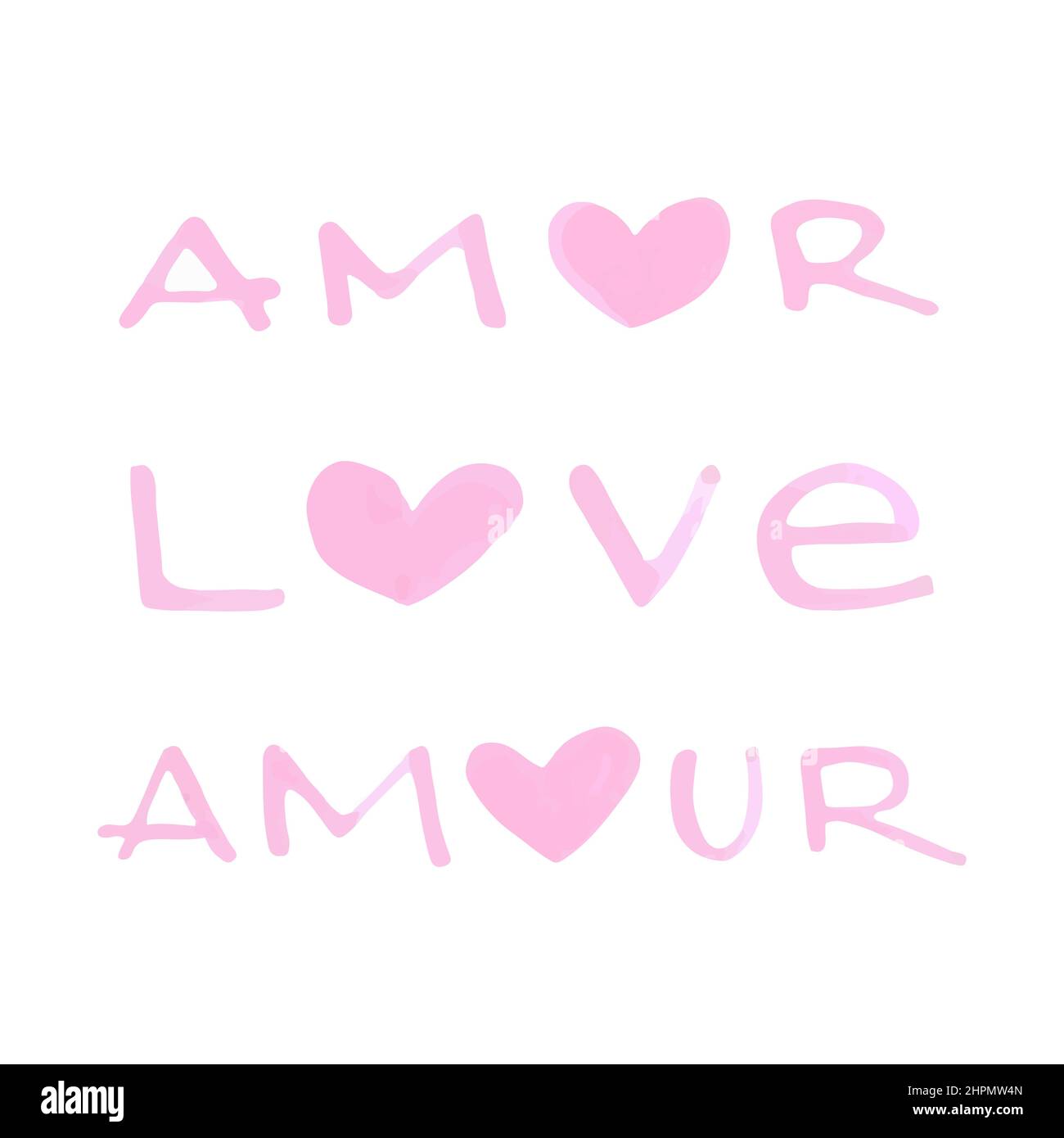 Icon set lettering english Stock Vector Images - Alamy