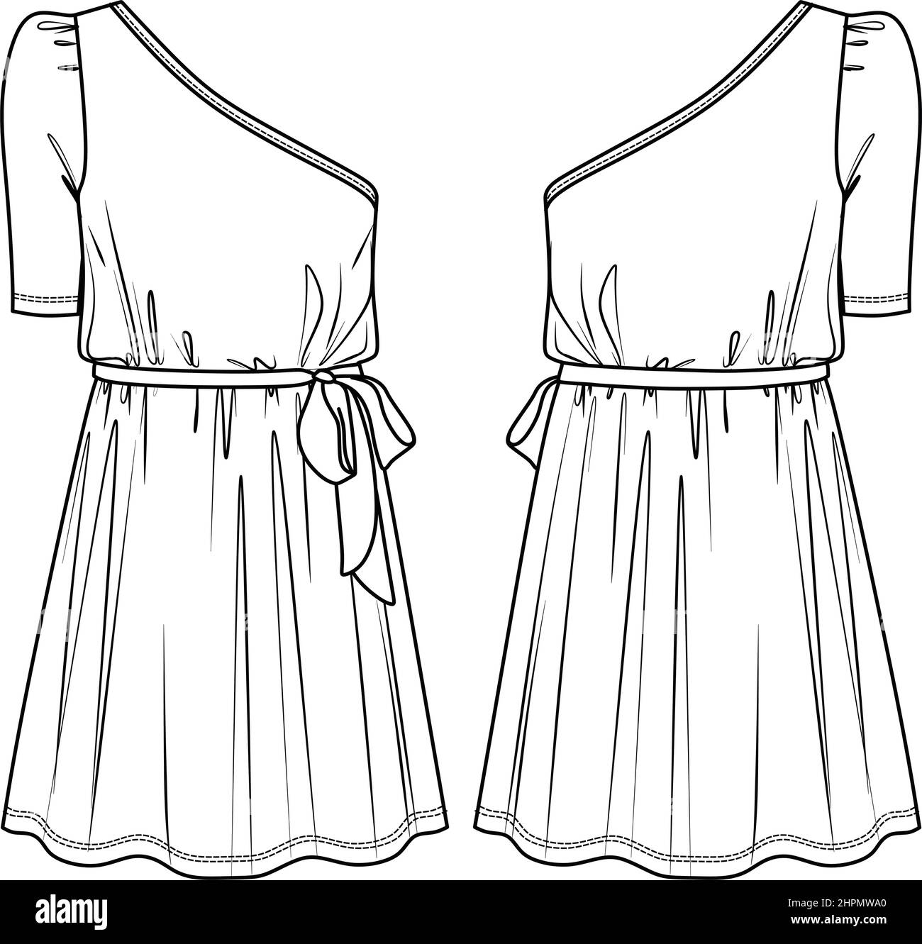 Shoulder bow Cut Out Stock Images & Pictures - Alamy