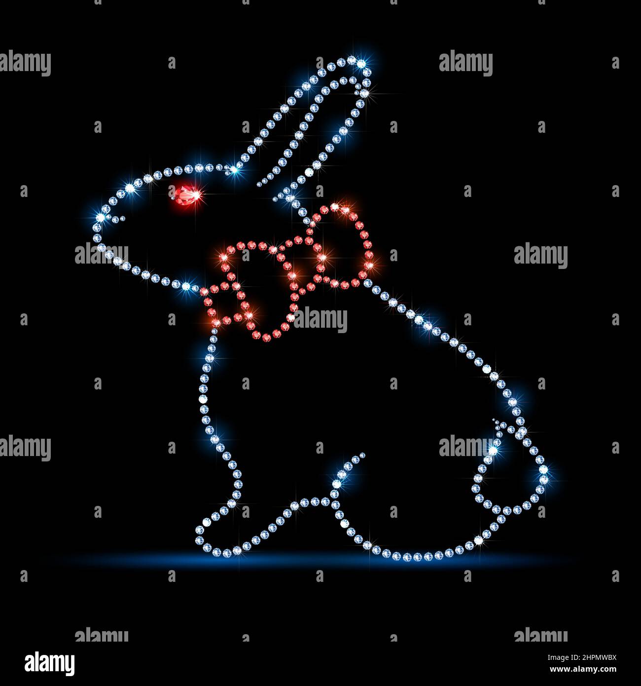 Black rhinestones Stock Vector Images - Alamy