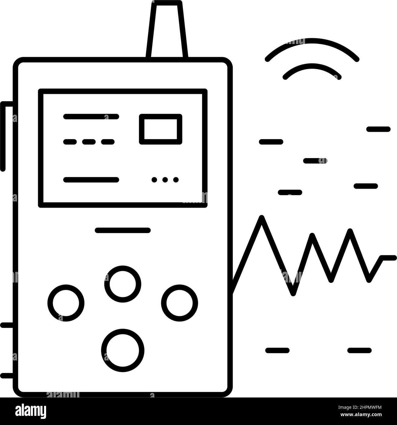 vibration assessment line icon vector illustration Stock Vector Image ... vibration assessment line icon vector illustration Stock Vector Image ...