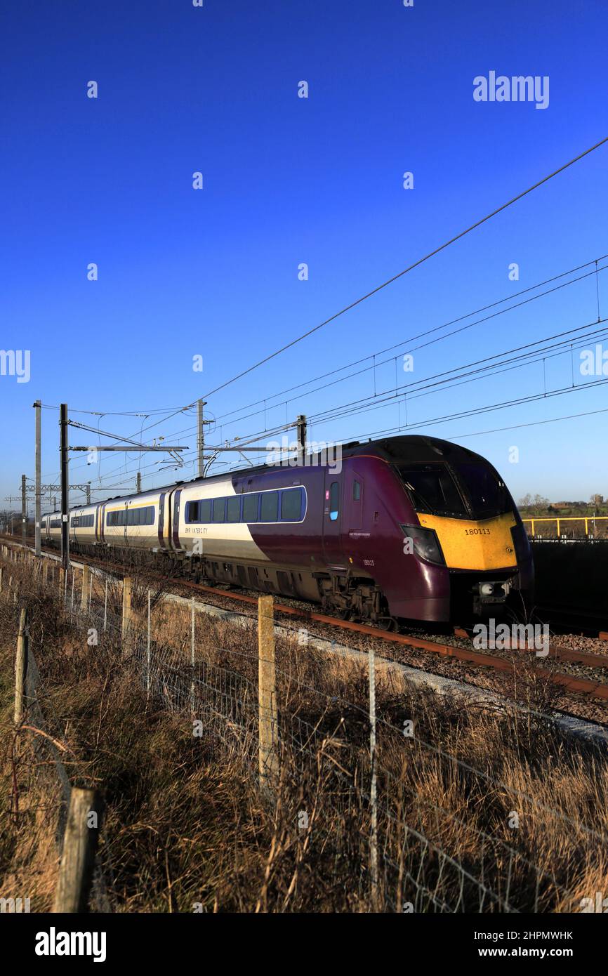East Midlands Trains, Adelante; 180113 train, London to Bedford Line ...