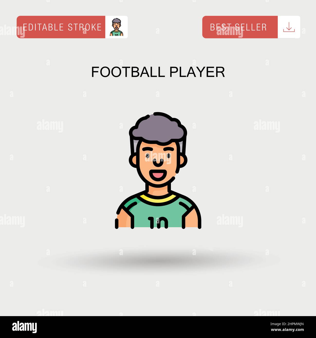 Training action football Stock Vector Images - Alamy