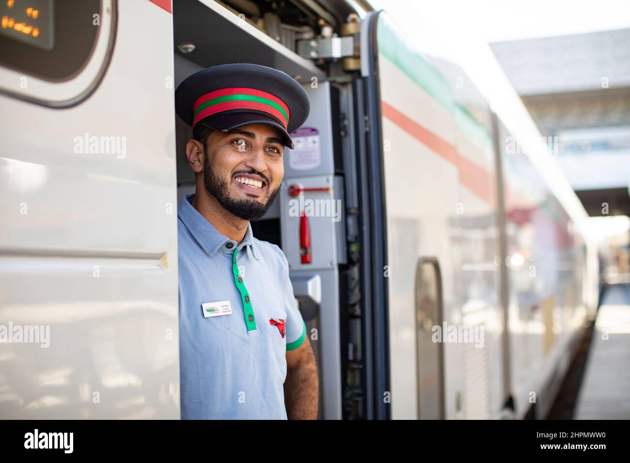Train conductor hi-res stock photography and images - Alamy