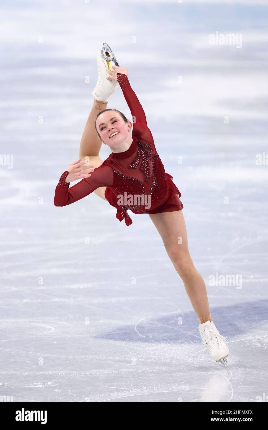 Mariah Bell (USA), FEBRUARY 17, 2022 - Figure Skating : Women's Free ...