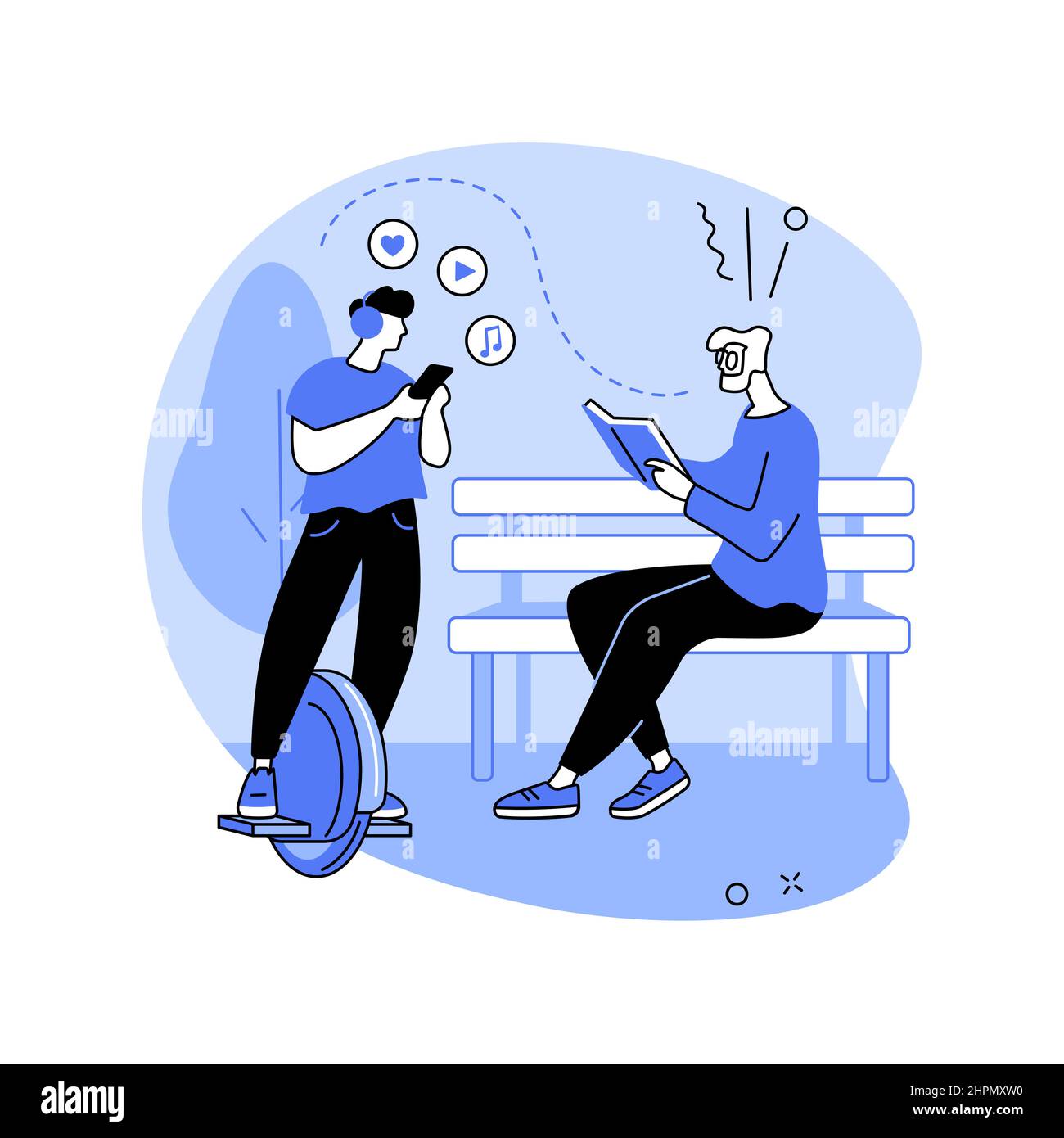 Generation gap abstract concept vector illustration Stock Vector Image ... Generation gap abstract concept vector illustration Stock Vector Image ...