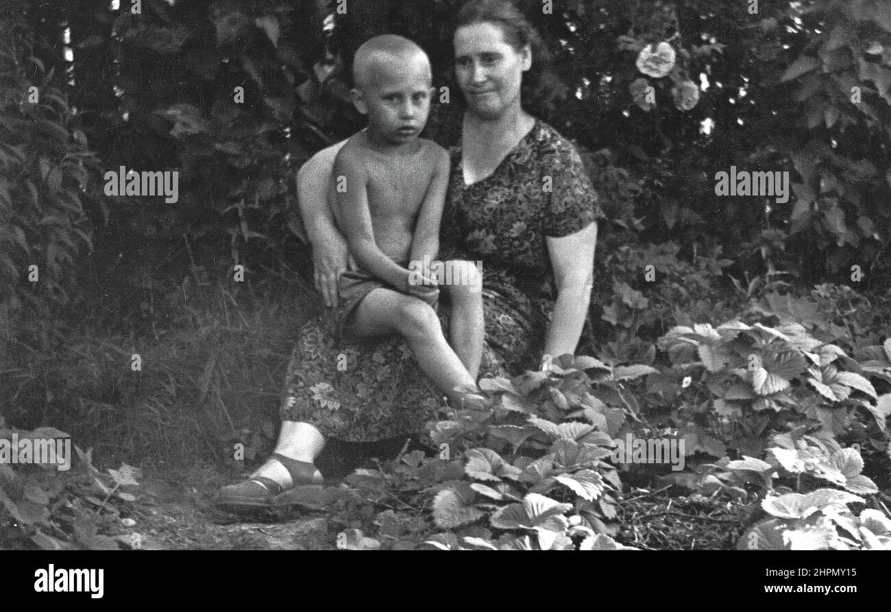 Russian President Vladimir Putin as a boy Stock Photo - Alamy
