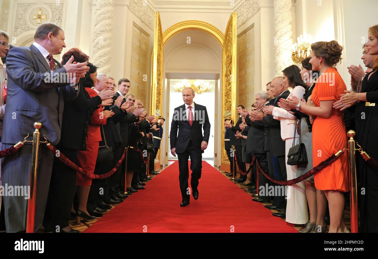 Vladimir putin 2012 hi-res stock photography and images - Alamy