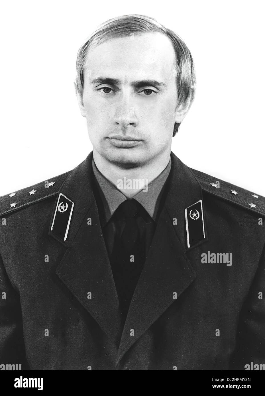 Vladimir Putin - now Russian President - as a KGB officer Stock Photo ... Vladimir Putin - now Russian President - as a KGB officer Stock Photo ...