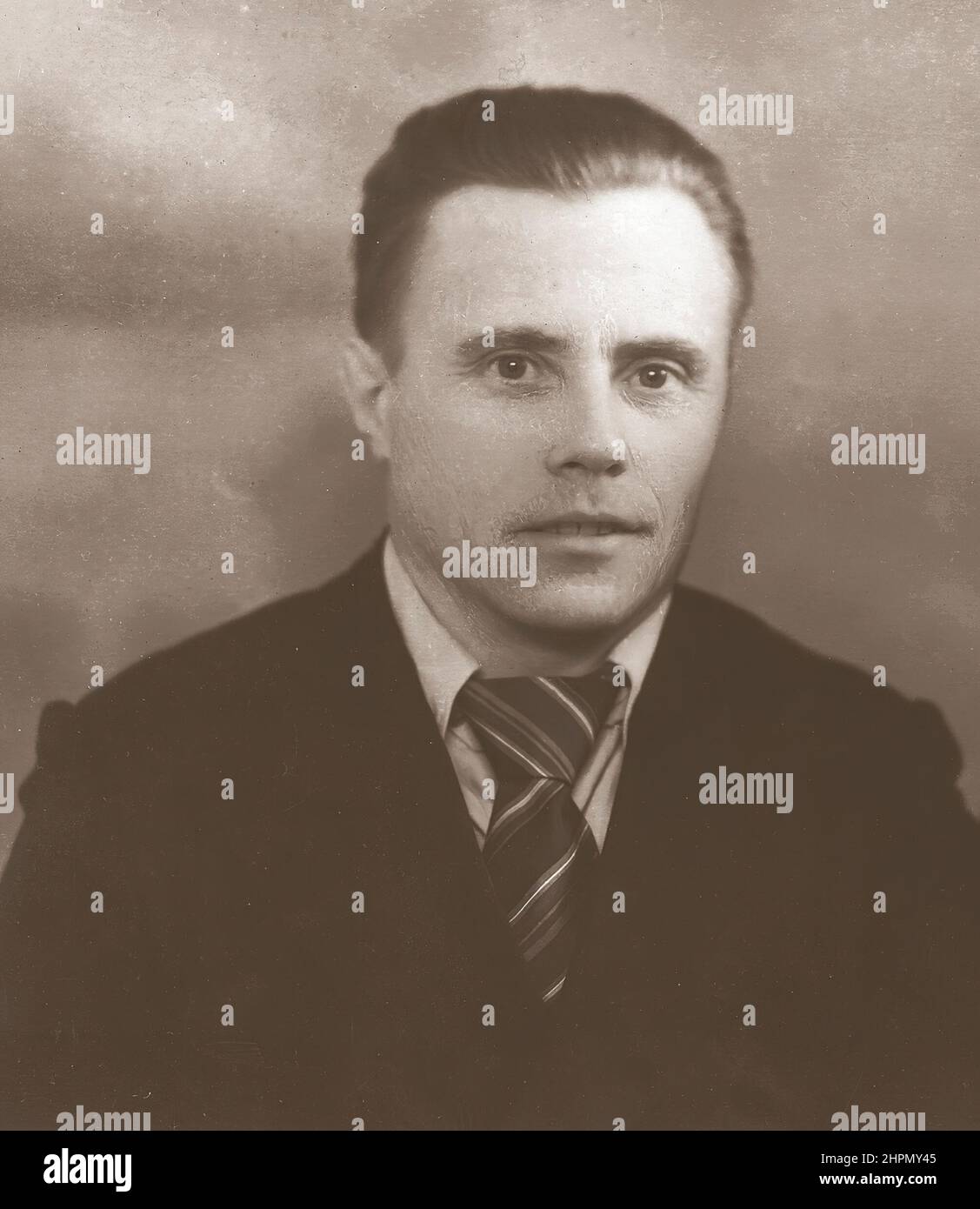 Vladimir Putin (Sr.) father of Russian President Vladimir Putin (Jr ...