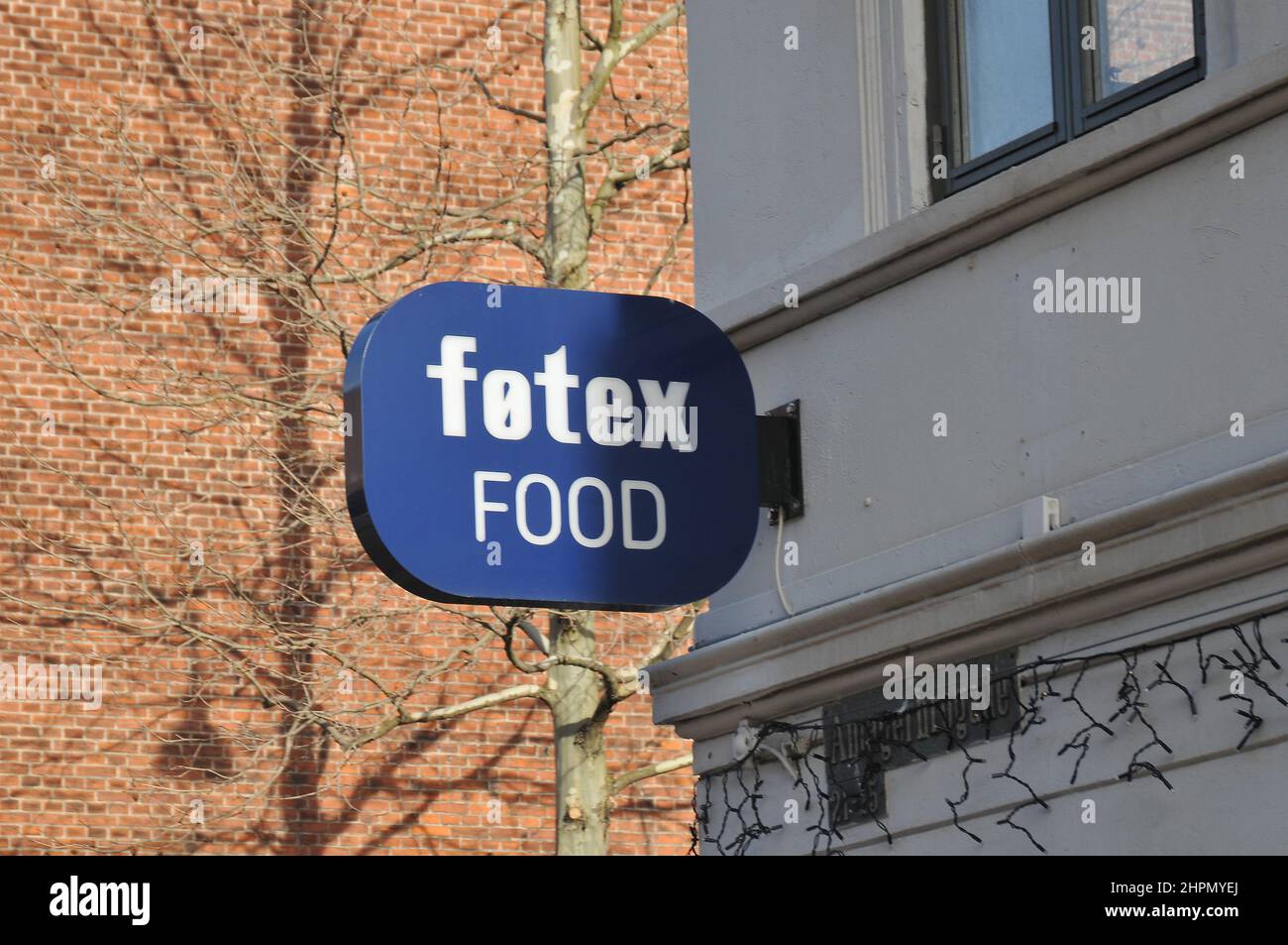 Copenhagen/Denmark./22 February 2022/Fotex Food grocery store in danish ...