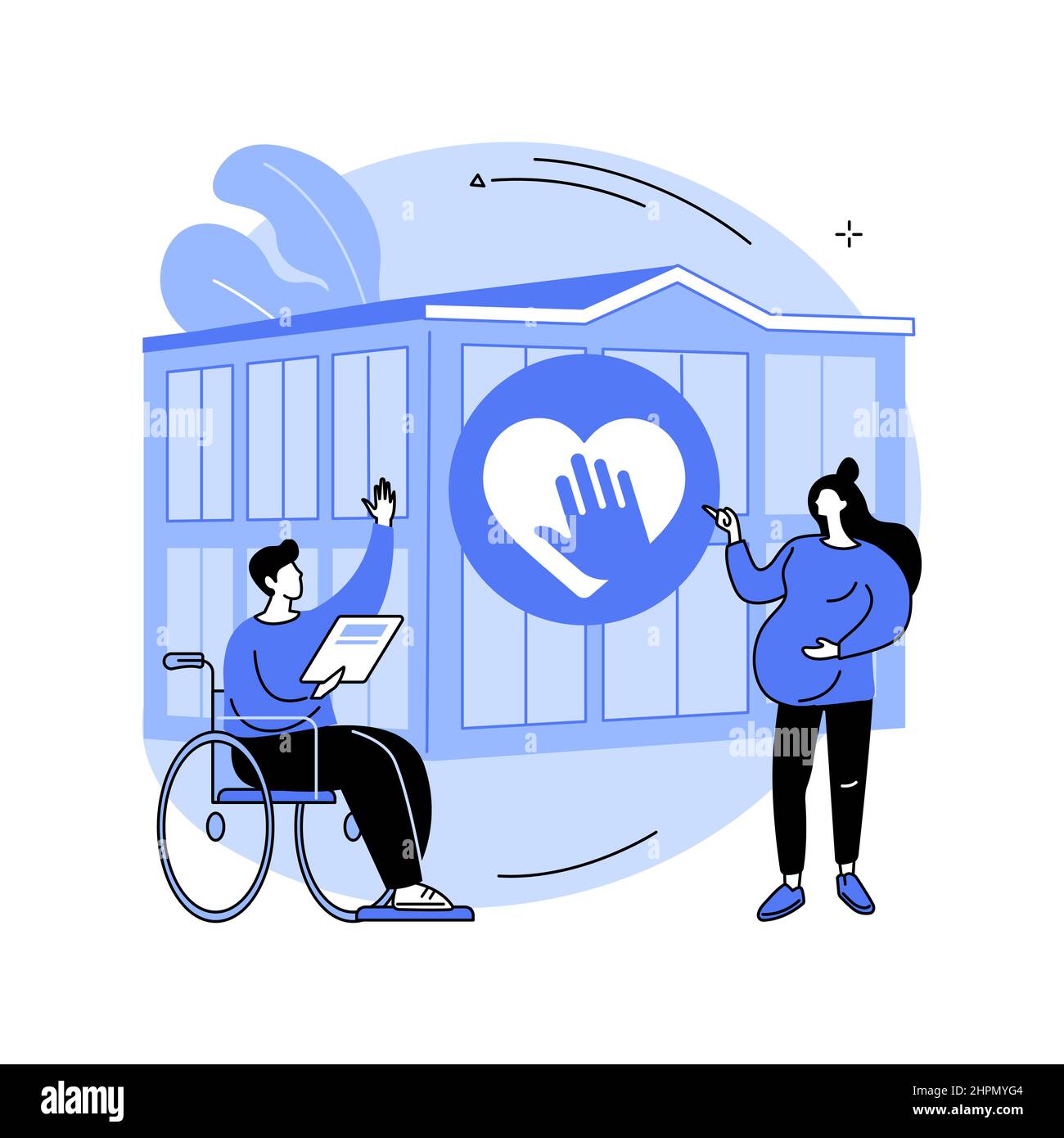 Social facilities abstract concept vector illustration Stock Vector ...